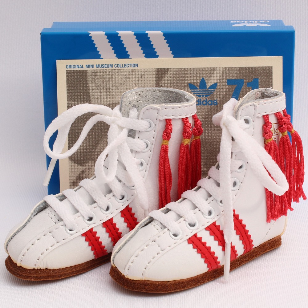 Adidas Adidas Mini Museum Collection 70's Vintage Boxing 71 Trainers ...
